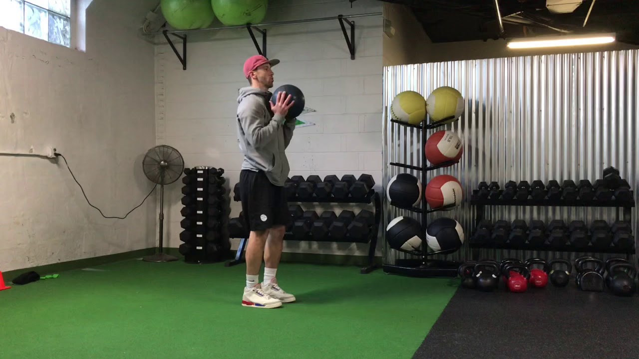 SPLIT SQUAT JUMP SLAMS - YouTube