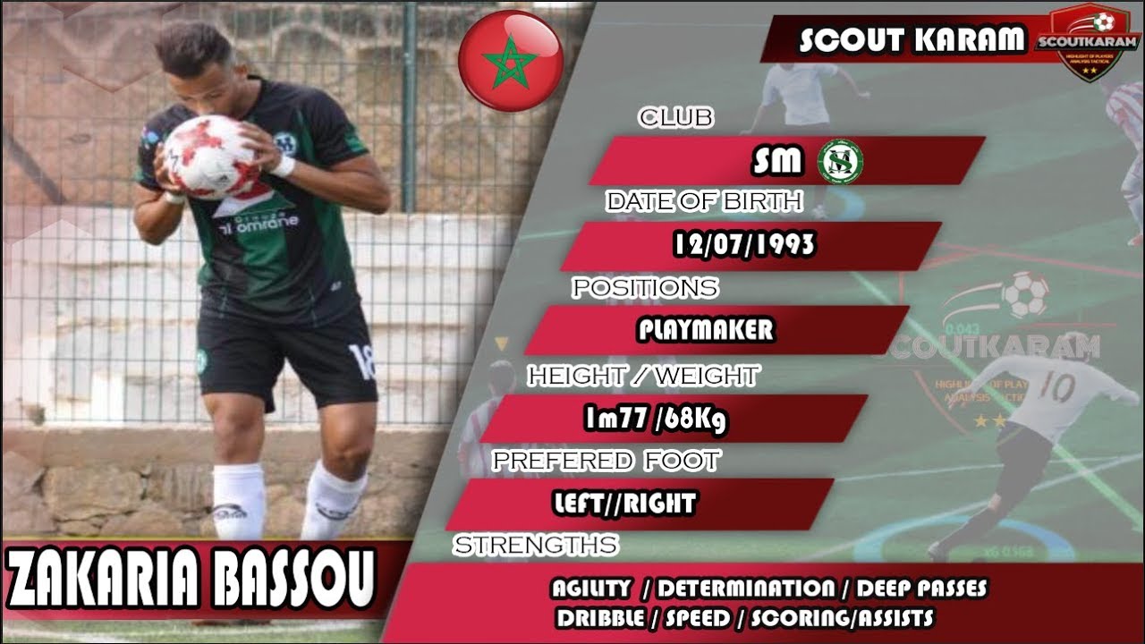 ⚫ZAKARIA BASSOU⚫ [SM-MOROCCO] [18] [**PLAYMAKER**] |SKILLS...| |part 1 ...