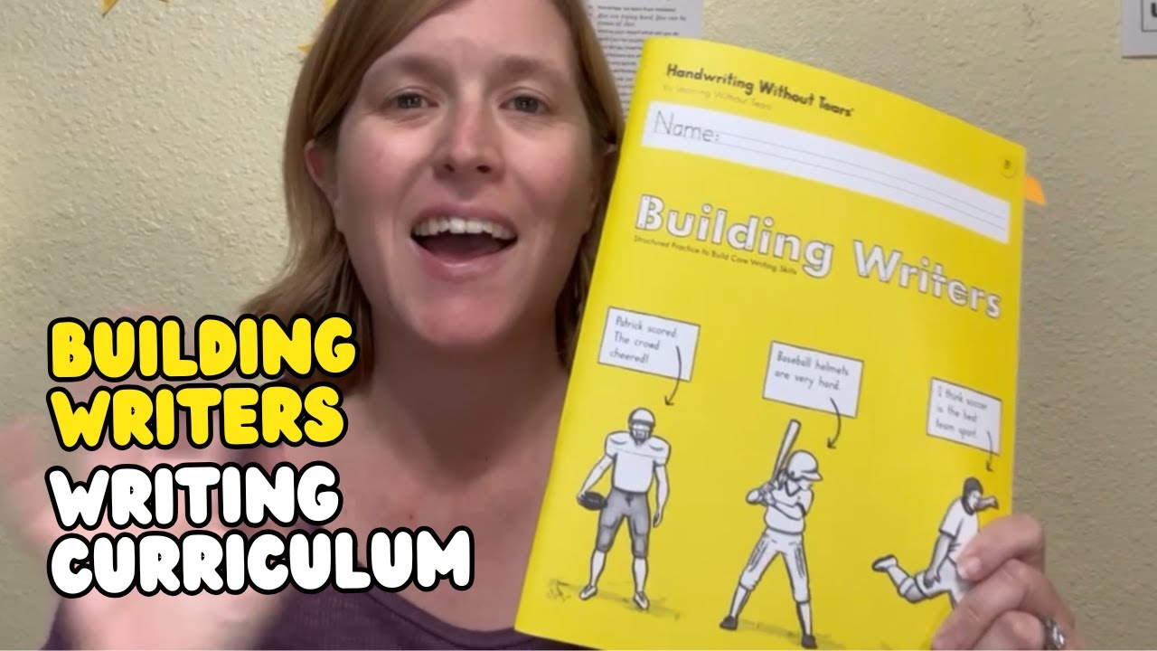 Building Writers: Writing Curriculum from Handwriting without Tears ...