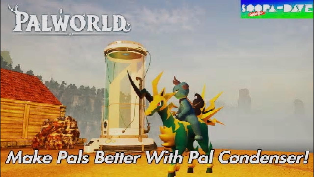 Make Pals Better With Pal Condenser Palworld - YouTube