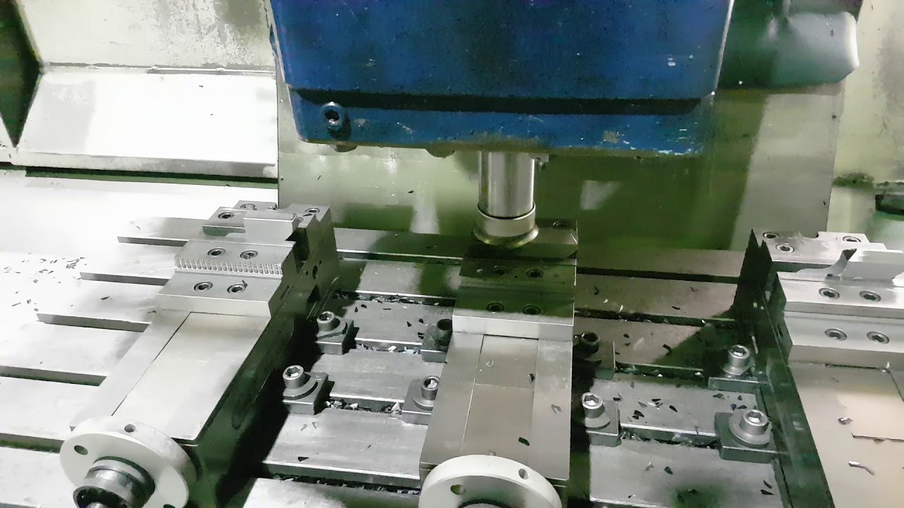 8x45 Grad Fase Fräsen. - YouTube