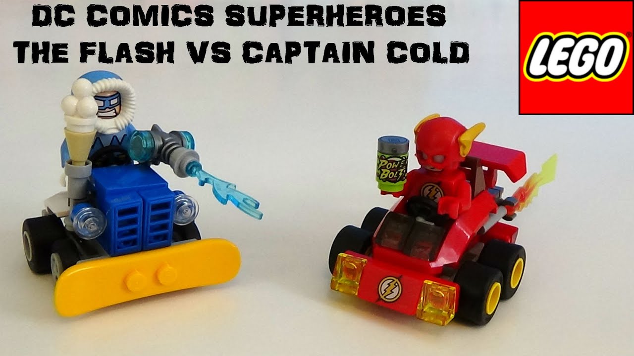 LEGO DC COMICS SUPER HEROES THE FLASH VS CAPTAIN COLD MIGHTY MICROS SET ...