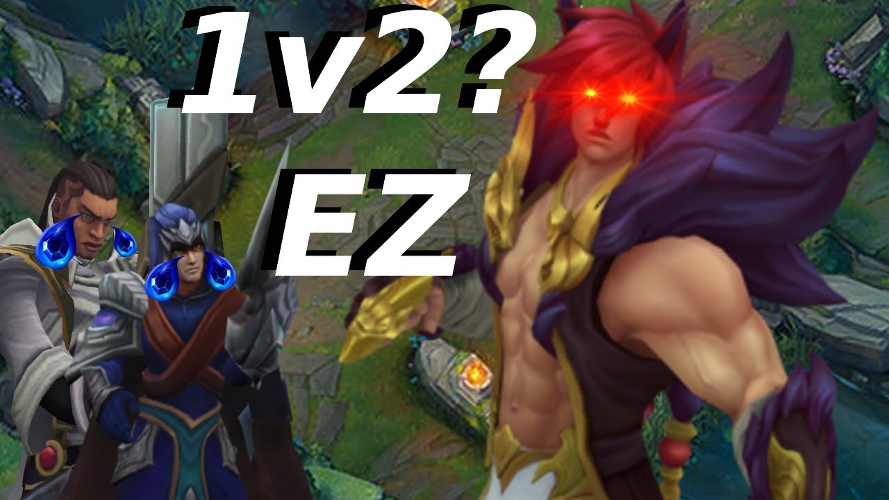 TANK SETT - 1v2 champion - SETT MID - League of Legends - S11 - #Shorts ...