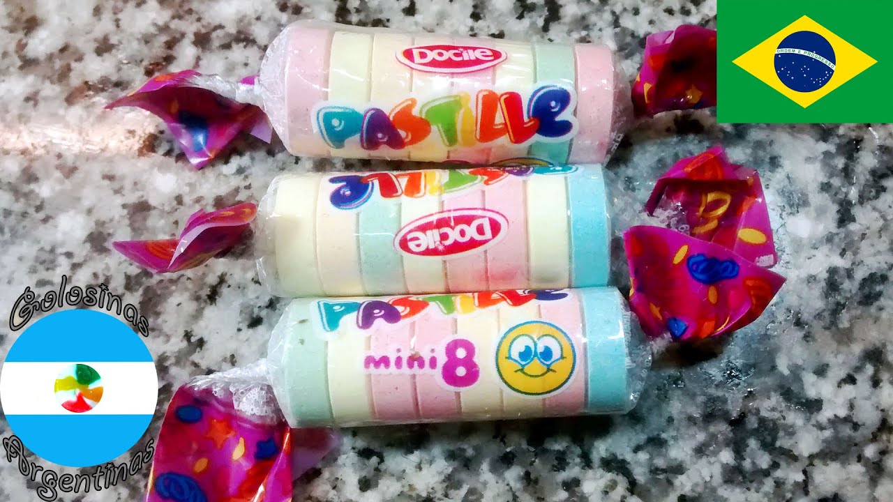 Docile Pastille Mini 8 Pastillas Caramelos Duros Frutales (Brasil 🇧🇷 ...
