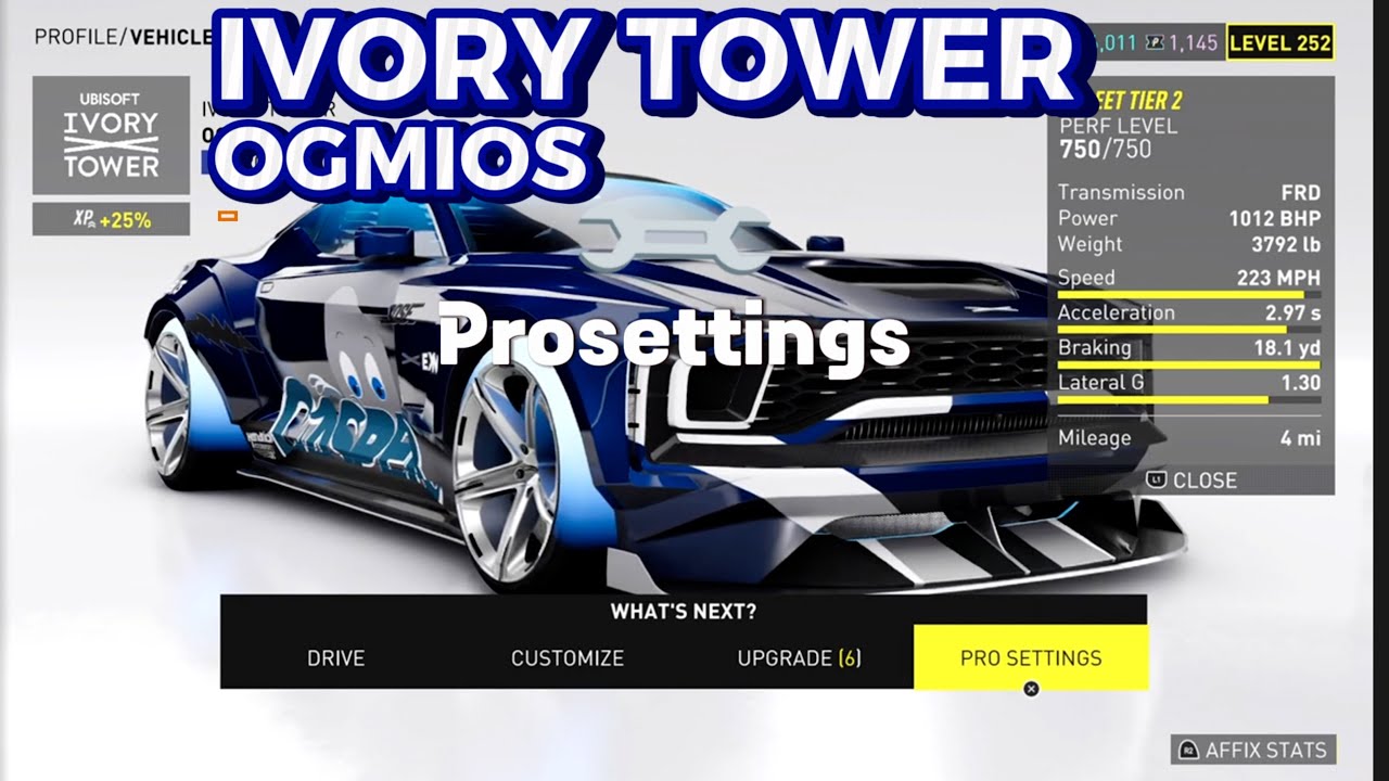 Prosettings IVORY TOWER OGMIOS | The Crew Motorfest - YouTube
