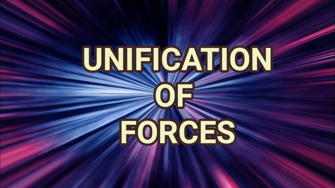 Unification of Forces #theoryofeverything #grandunification #physics ...
