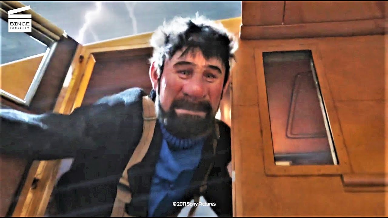 Les Aventures de Tintin : Crash d'avion - YouTube