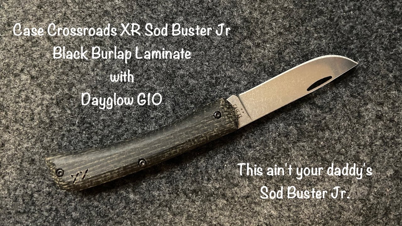 Case Knives Crossroads XR Sod Buster Jr - YouTube