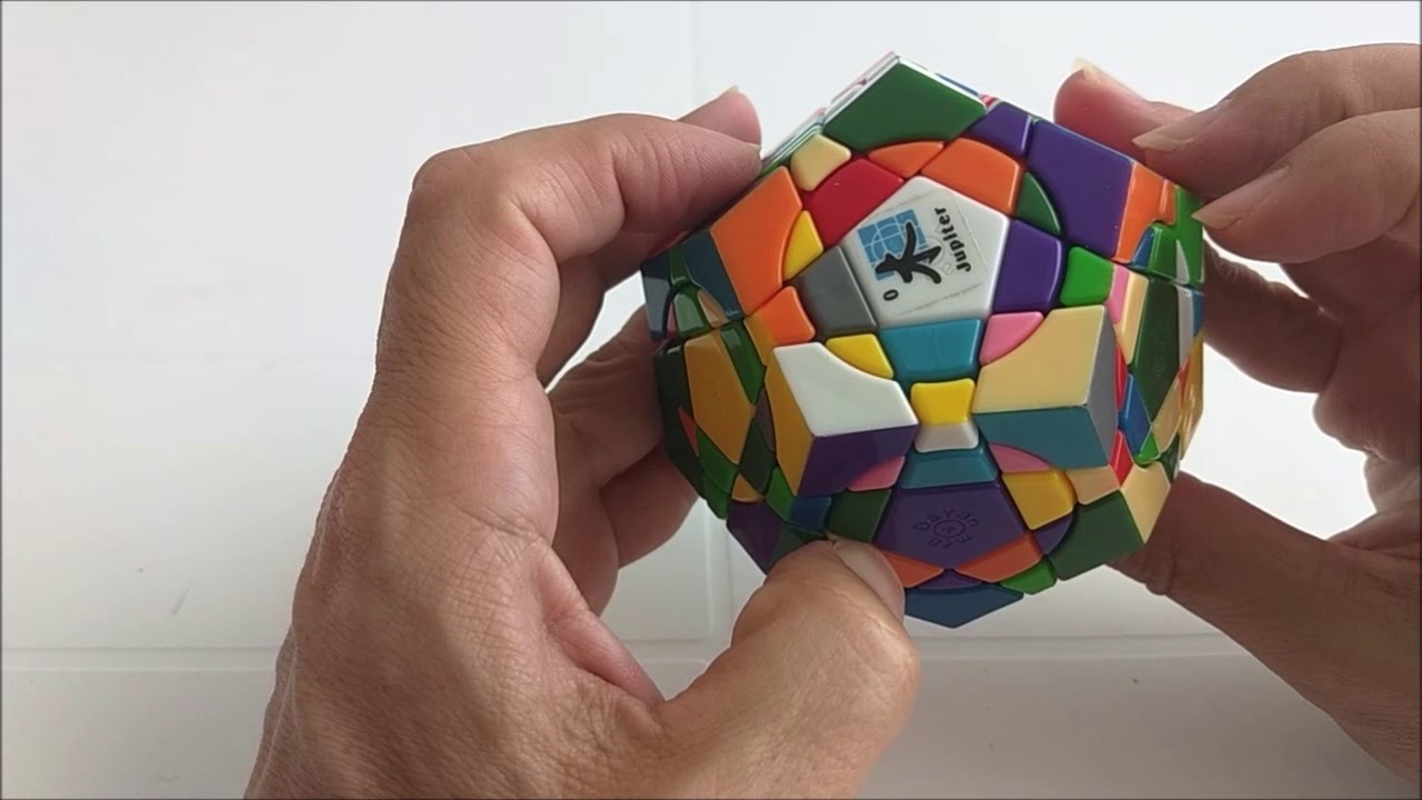 TP108 - Crazy Megaminx Jupiter - Full scramble, full solve - YouTube