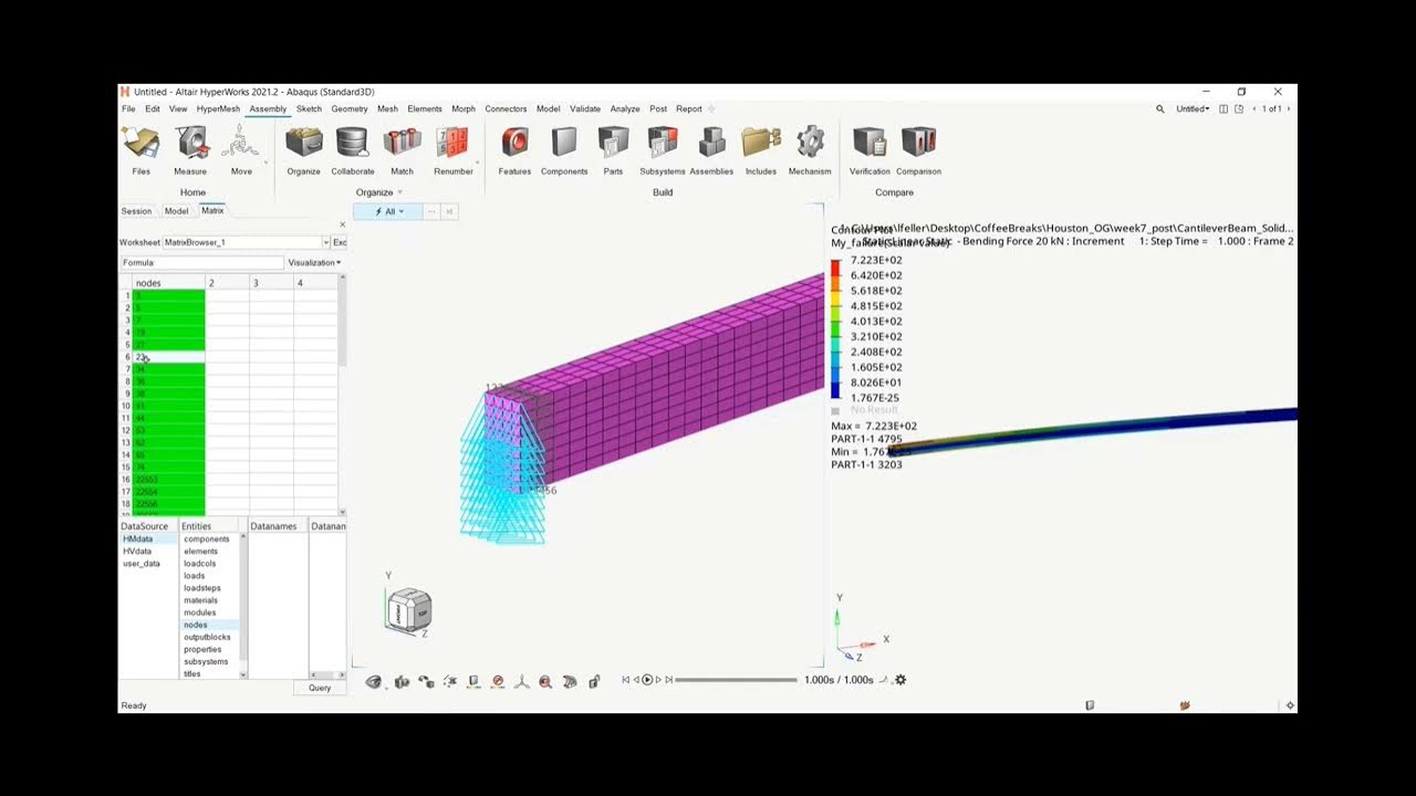 Hyperworks 2021: Post Processing - Youtube