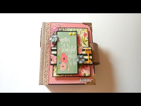 Friendship handmade mini album, interactive mini album, best friends ...
