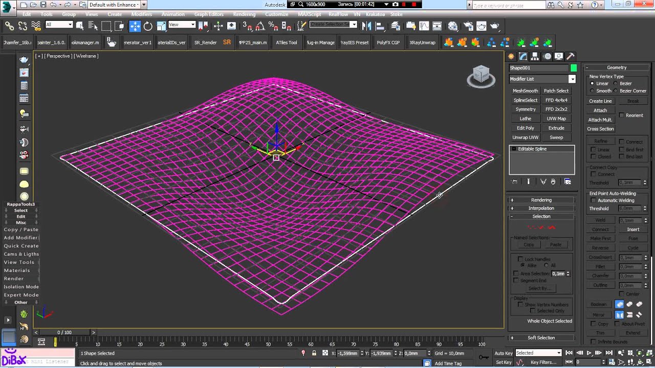 Create Grid 3ds Max Di box YouTube Create Grid 3ds Max Di box YouTube
