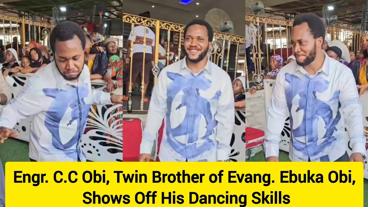 Engr. C.C Obi, Twin Brother of Evang. Ebuka Obi, Shows Off His Dancing ...