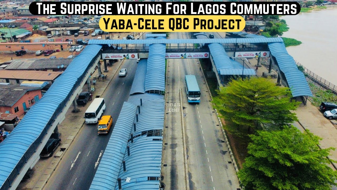 The Lagos Quality Bus Corridor (QBC) For The Yaba-Cele Route || Ongoing ...