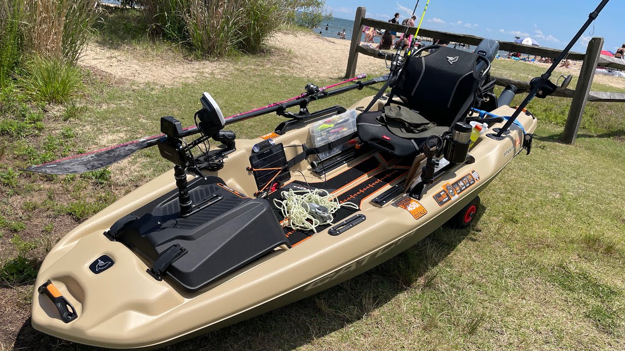 Pelican power catch 100 set up and upgraded accessories installed ...