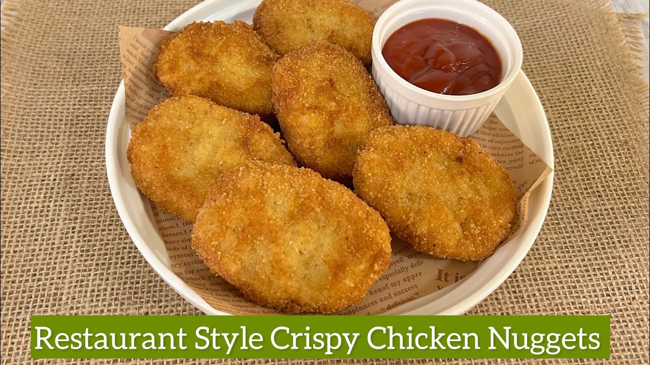 Restaurant Style Crispy Chicken Nuggets / Ramadan Recipes / Chicken ...