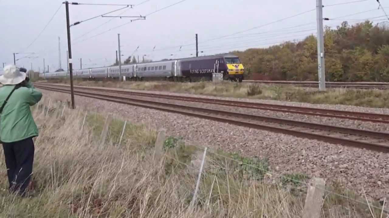 East Coast Mainline, Werrington Junction 23.10.2011 - YouTube