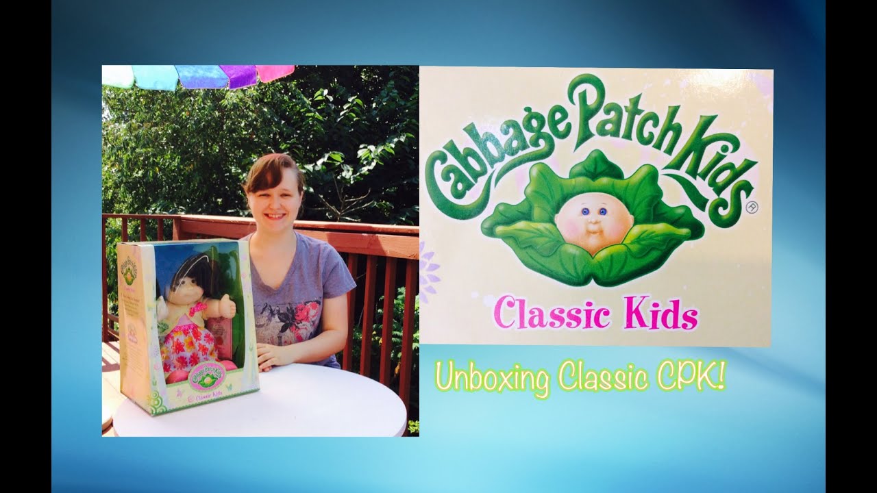 Unboxing Classic Cabbage Patch Kid! by New Toy Collector Family - YouTube