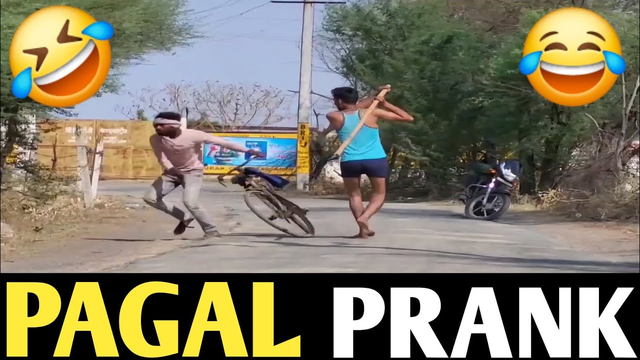 Funny Pagal Prank | Psycho Guy Prank | Best Prank in India 2024-25 ...