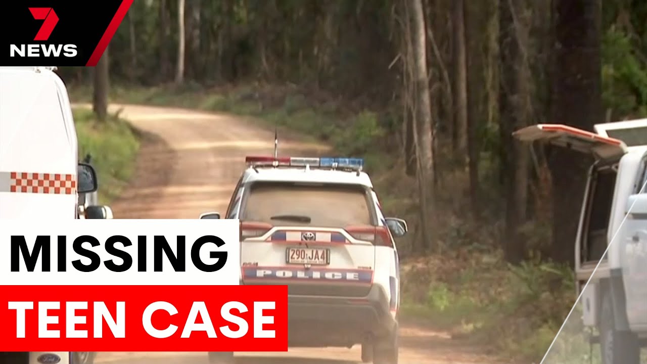 Search suspended for missing Queensland teenager | 7NEWS - YouTube