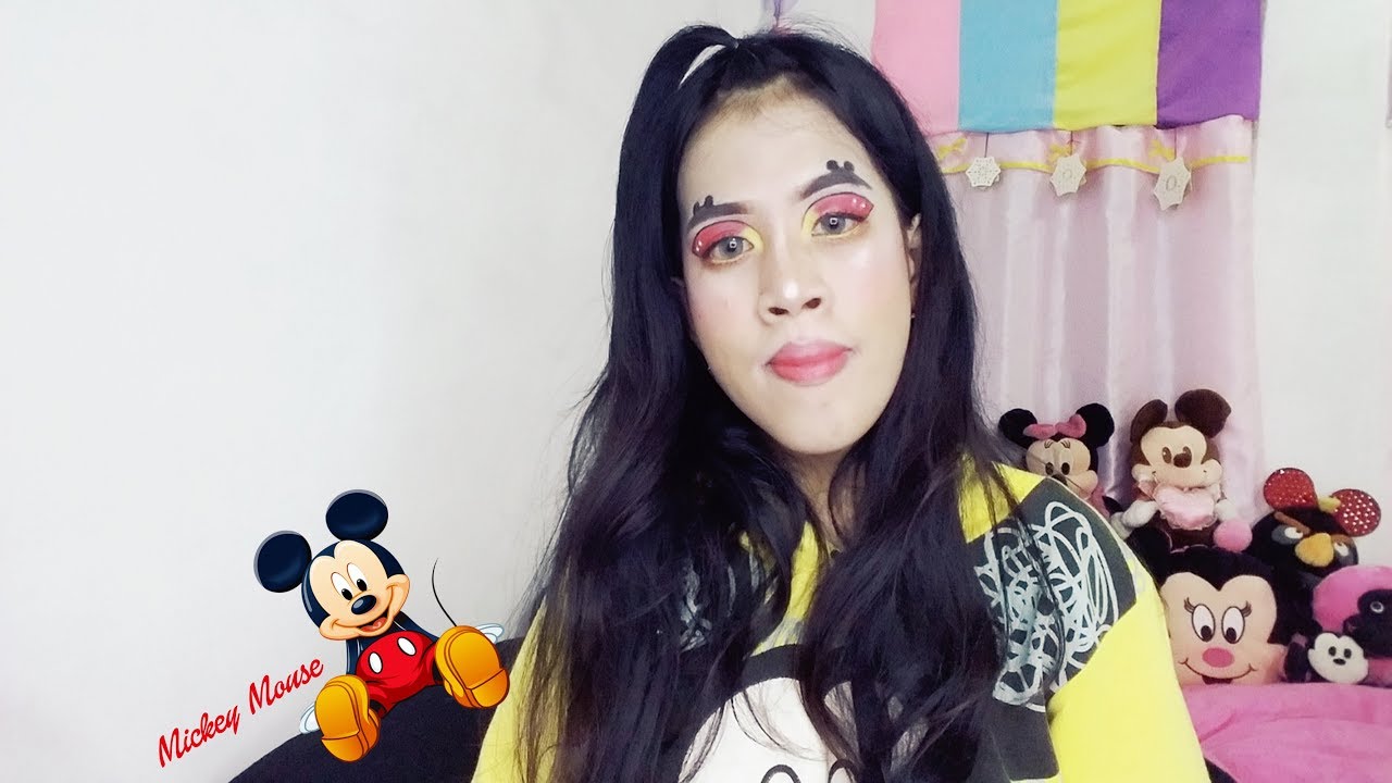 Mickey Mouse Makeup Inspiration - YouTube