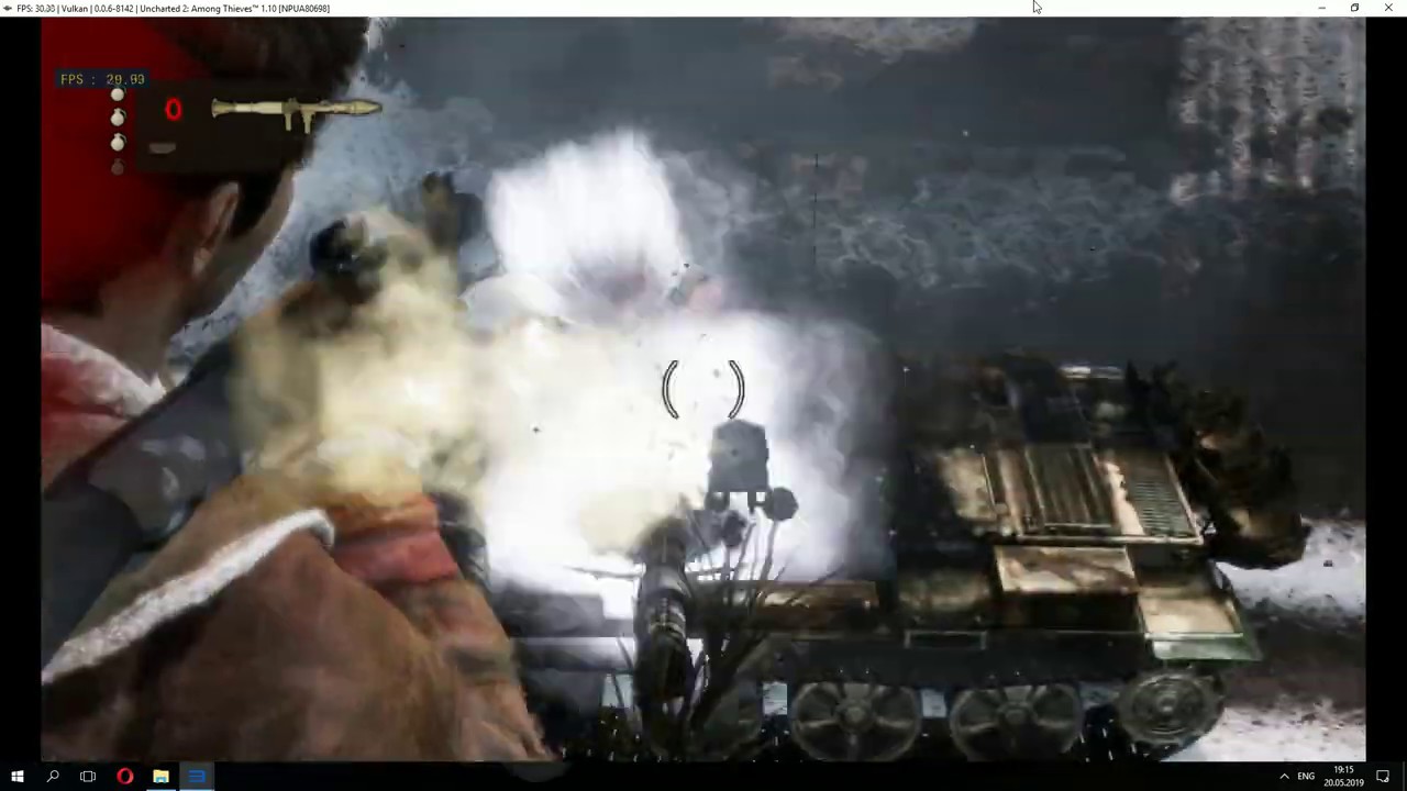 RPCS3 Uncharted 2 more debug menu more gameplay - YouTube