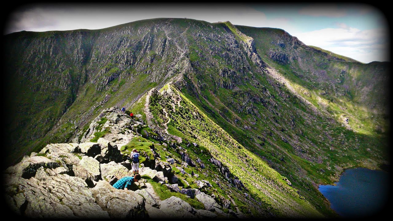 Helvellyn ,Swirral Edge,Striding Edge, White Side ,Raise, keswick - YouTube