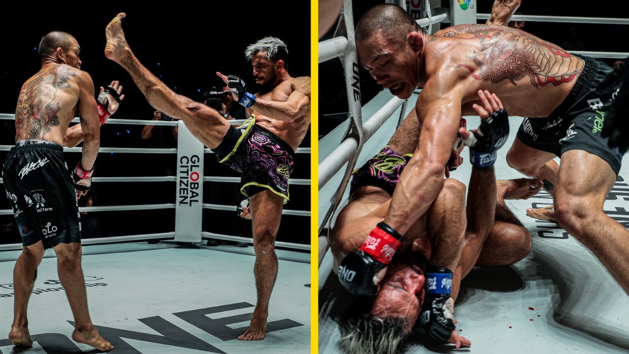 Bintang Berbakat JEPANG Tatsuya Ando JATUHKAN Ali Motamed Di Ring ONE ...