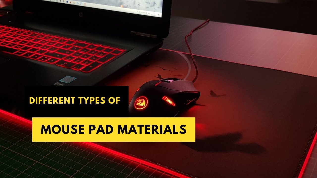 Different Types of Mouse Pad Materials #mousepadgaming - YouTube