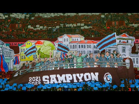 Trabzonspor - Beşiktaş Kareografi (03.04.2022 / Akyazı Stadı)