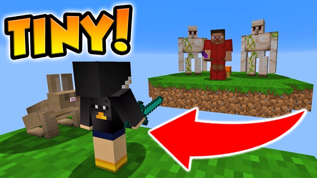 HYPIXEL BANNED TINY PLAYERS MOD, BUT THAT WON'T STOP ME! (Minecraft Bed ...