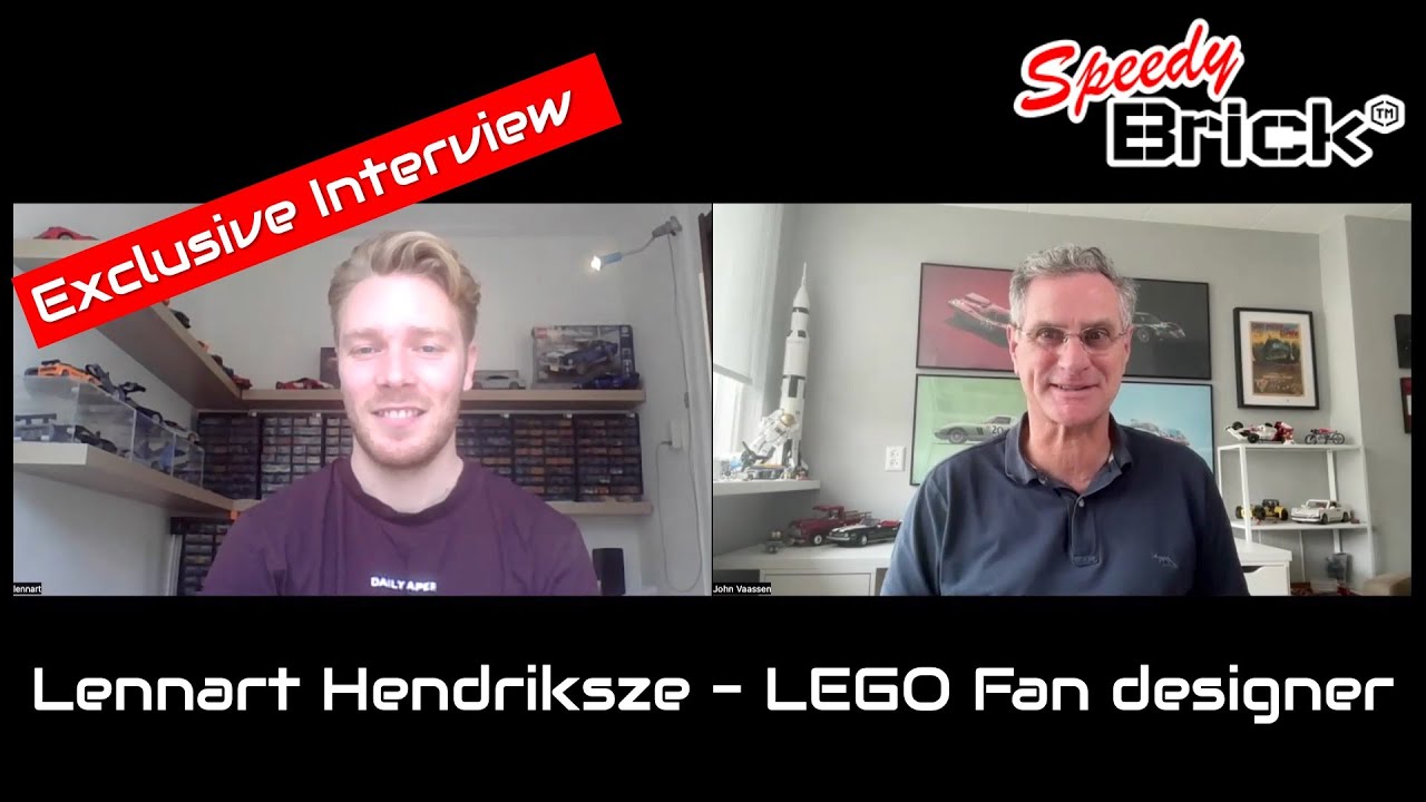 Interview with Lego fan designer, Lennart Hendriksze of 3D Supercar ...