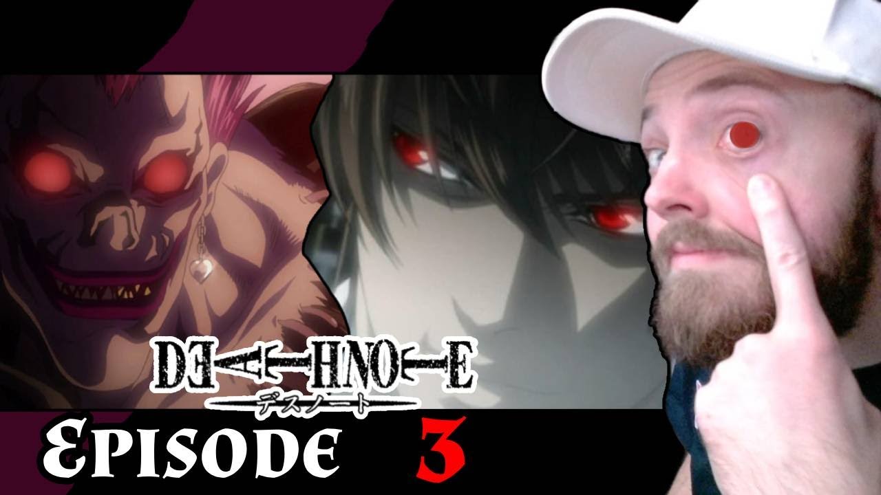 THE EYES! Reaction DEATH NOTE Episode 3 デスノート - YouTube