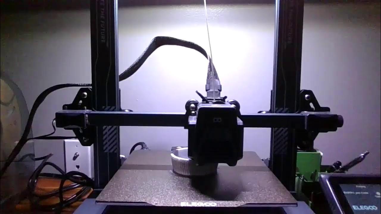 3d printing flexi rexy - YouTube