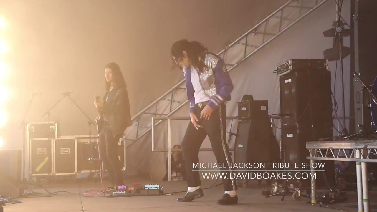 David Boakes Michael Jackson Tribute Act Wanna be starting somethin ...