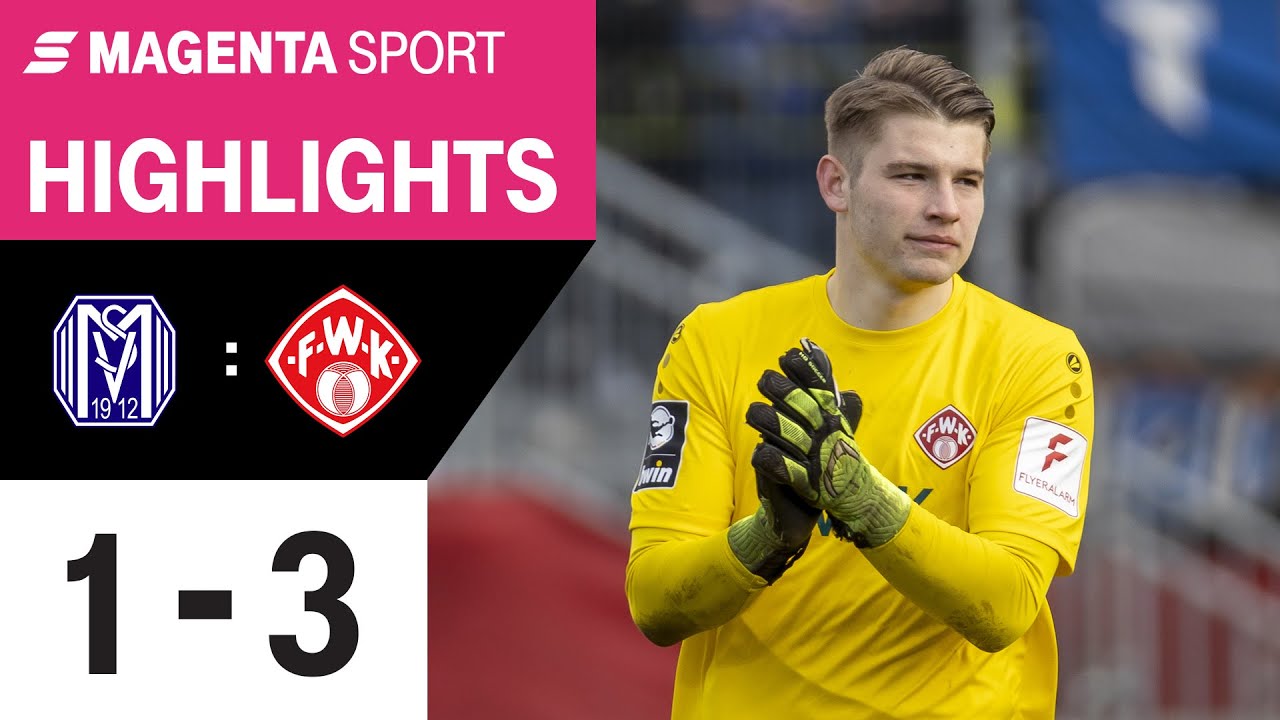 SV Meppen - FC Würzburger Kickers | 28. Spieltag, 2019/2020 | MAGENTA ...