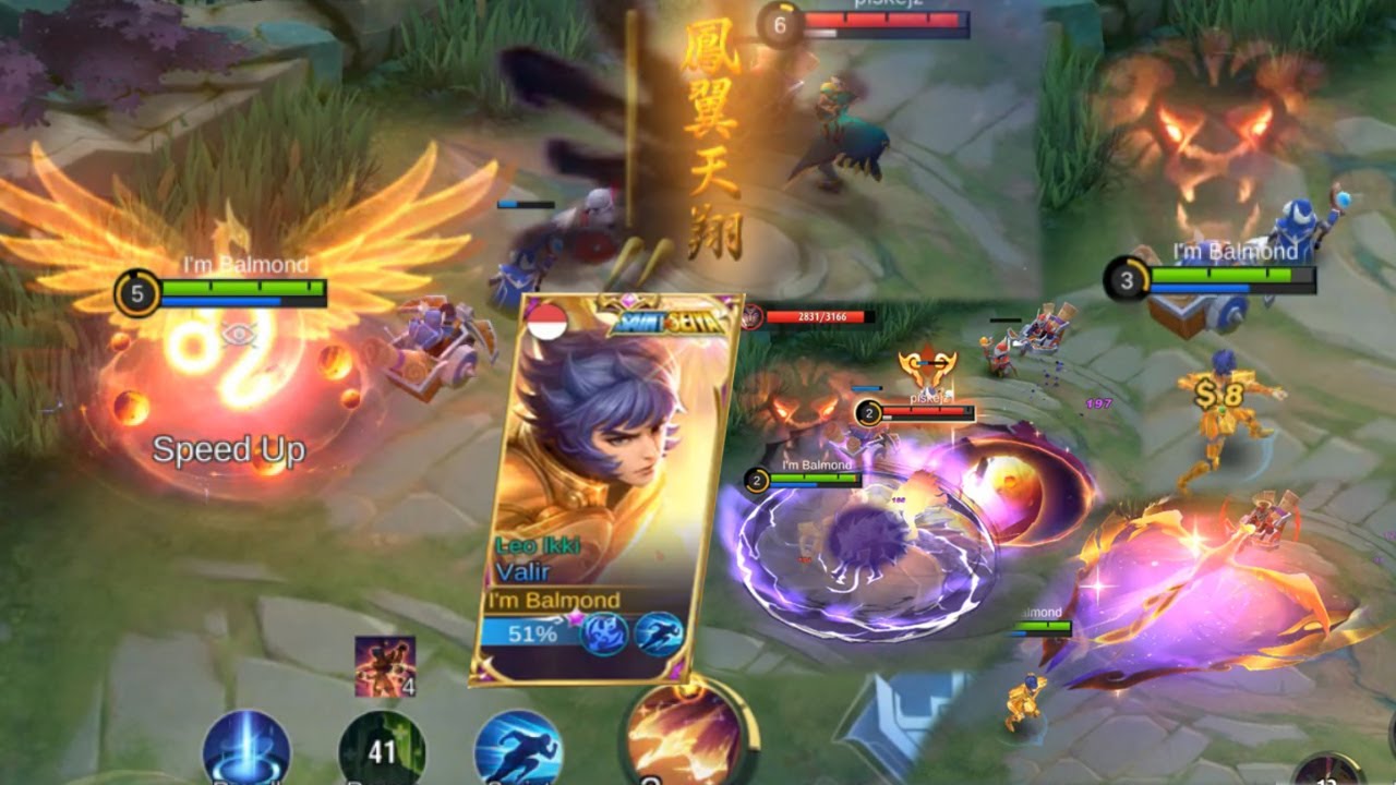 Skin VALIR Leo Ikki, Kerennya Kelewatan | Skin Valir Saint Seiya Gold ...