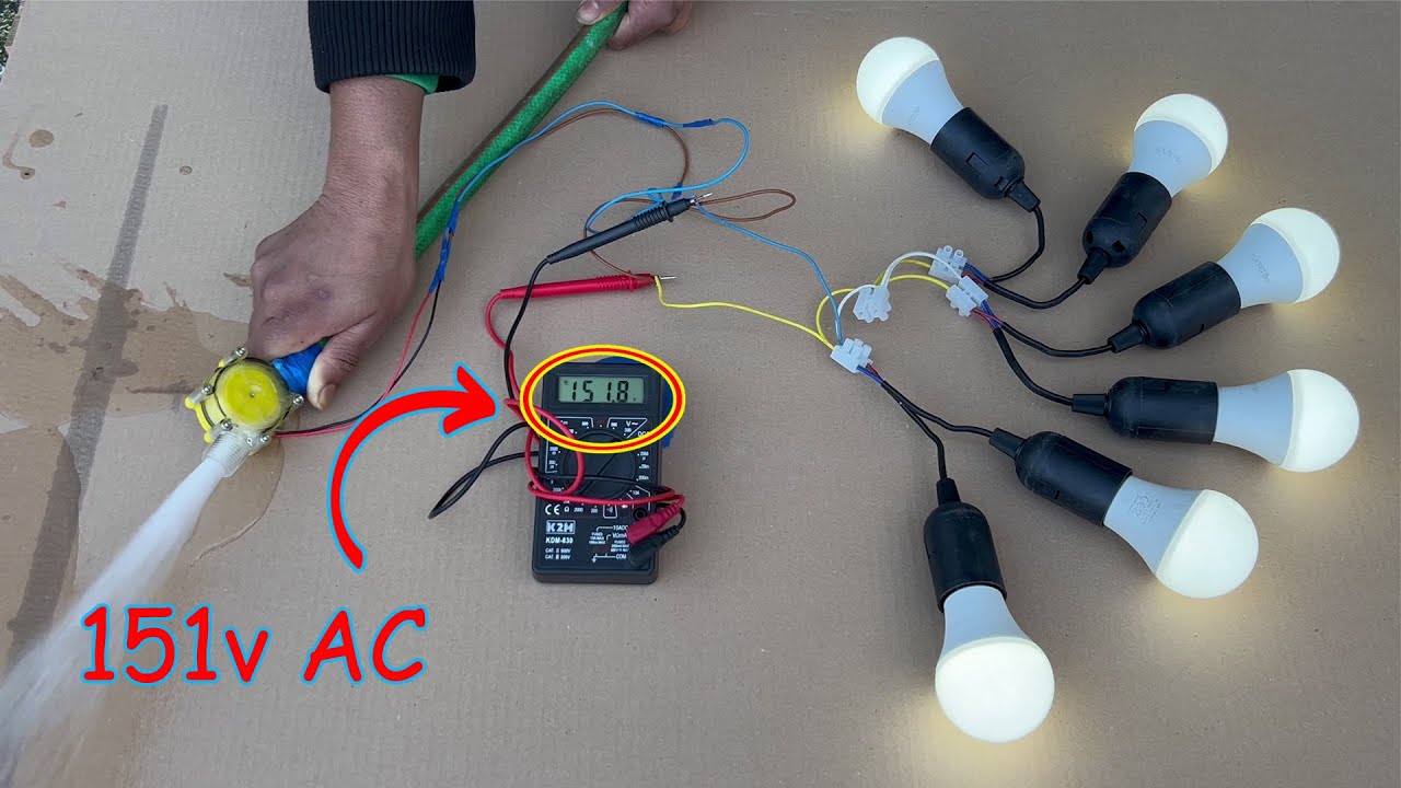 free energy generator/water energy generator/diy water turbine ...