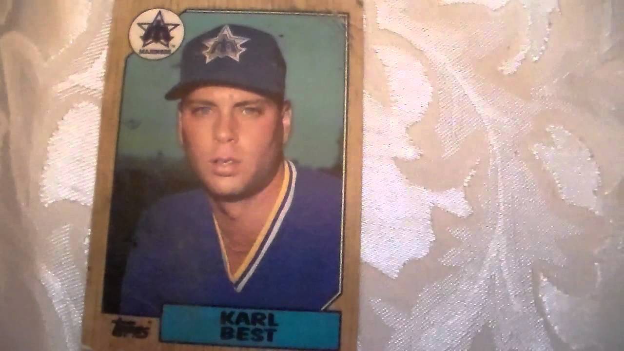 Baseball Card Karl Best Topps 439 - YouTube