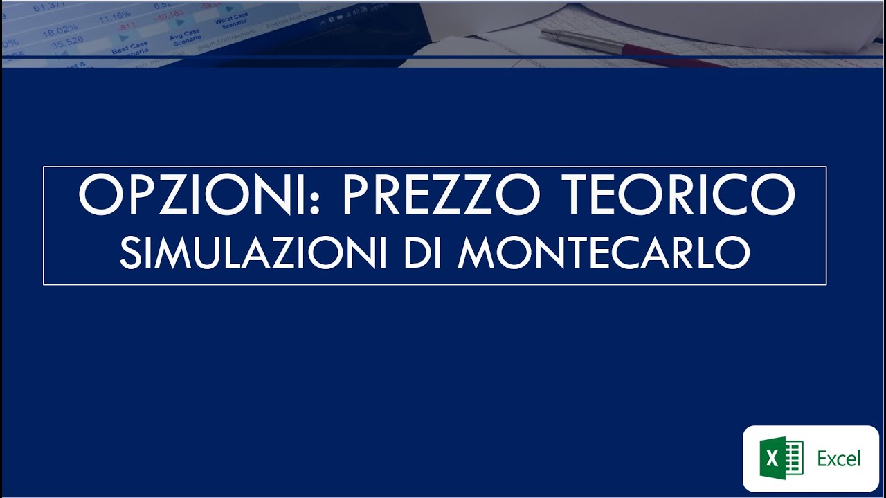 Come CALCOLARE il PREZZO TEORICO di un OPZIONE Call e Put con ...