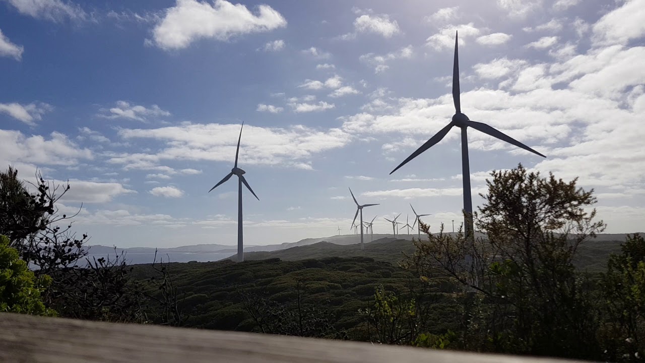 Albany Wind Farm - Hyperlapse - YouTube