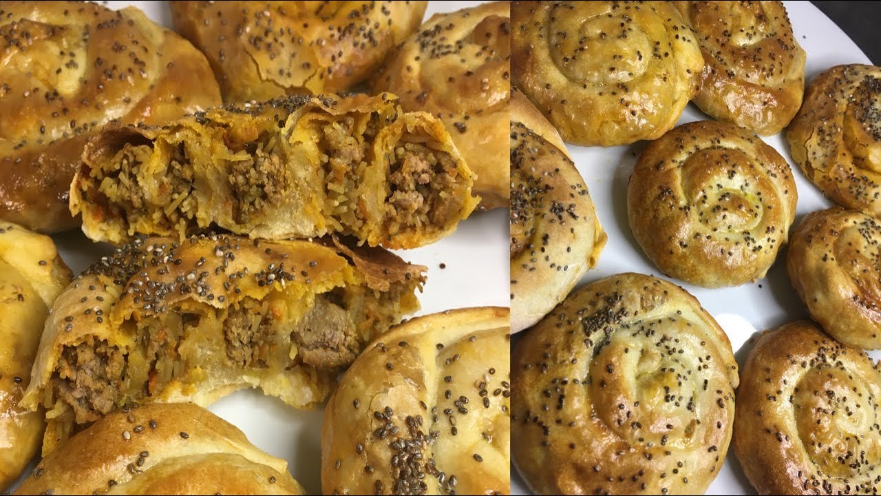 Pain "escargot" à la viande hachée 🥯🥩 - YouTube