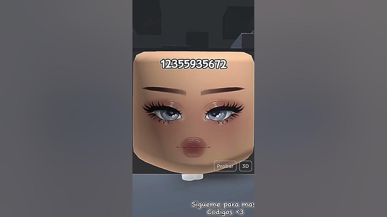 Codigos de mascaras para chica #roblox #brookhaven #shorts - YouTube