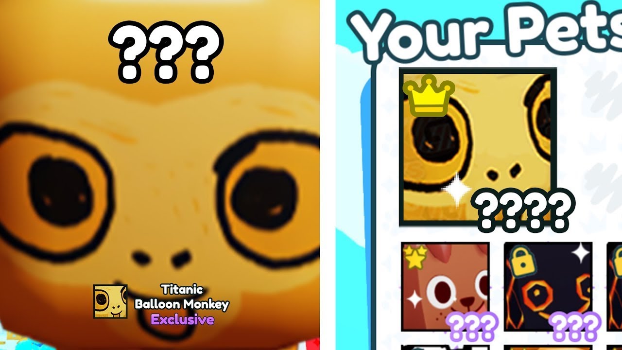 PET SIM X NEW EVENT OMG TITANIC MONKEY - YouTube