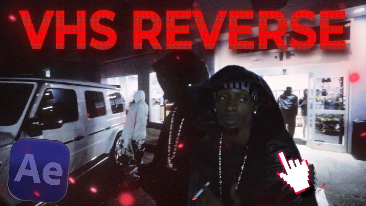 EASY DARK VHS REVERSE EFFECT AFTER EFFECTS - YouTube