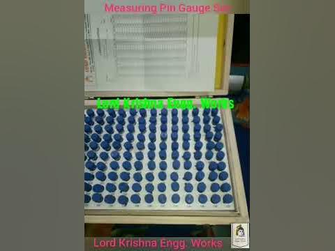 Measuring Pin Gauge Set - YouTube