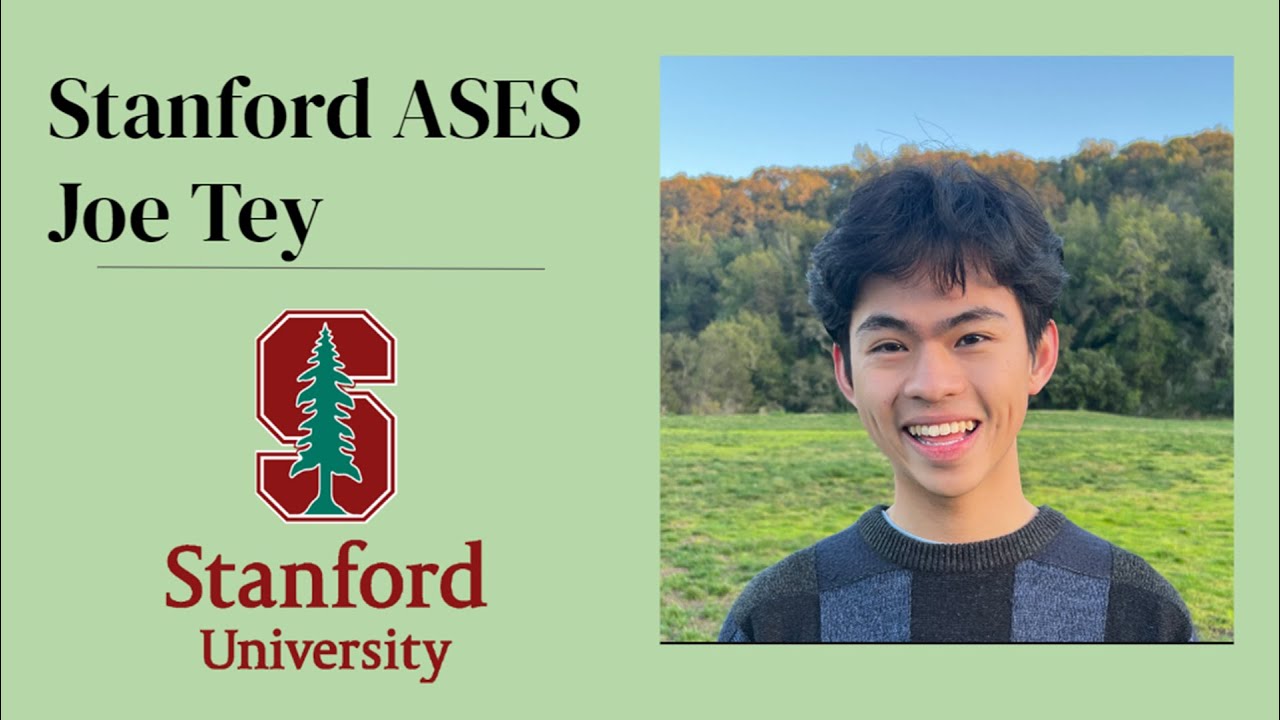 Joe Tey on Stanford ASES - YouTube