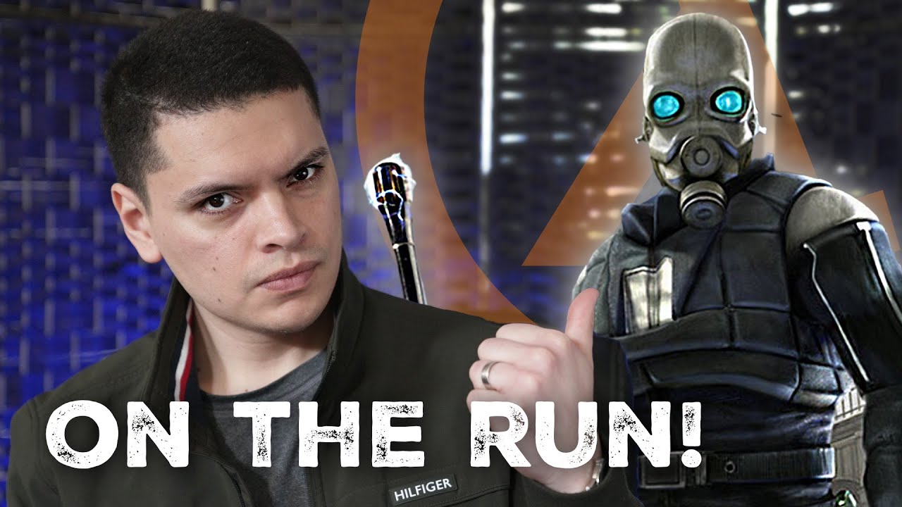 RUNNING from These Scary-Looking Cops! | Half-Life 2 - YouTube