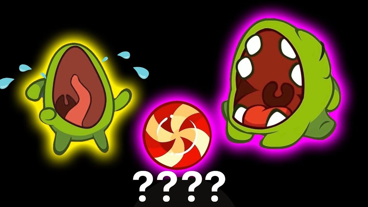 9 Om Nom & Nibble Nom "Eat Candy & Screaming" Sound Variations in 46 ...