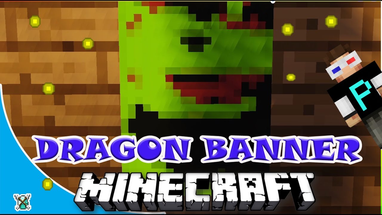 🐉 How to Make a Dragon Banner & Shield in Minecraft PC 1.11 | Easy ...